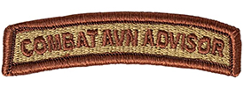 Air Force Combat Aviation Advisor OCP Scorpion Spice Brown Tab with velcro