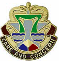 MEDDAC Command Unit Crest - Military Uniform Items