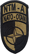 NATO Training Mission Afghanistan OCP Scorpion Shoulder Patch