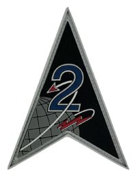 Space Force PVC Patch Space Delta 2 With Velcro